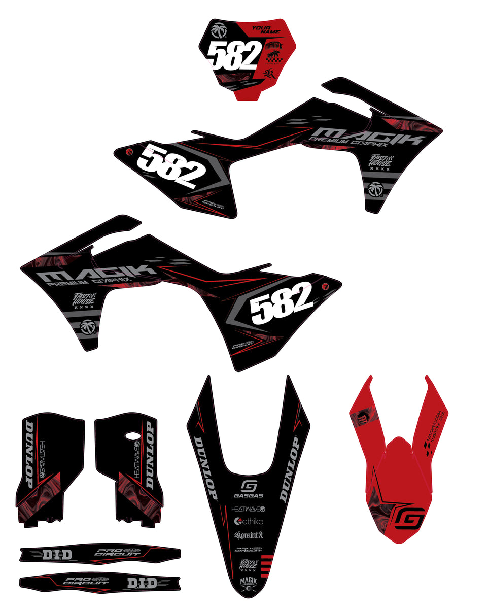 Full bike kit – Magik Graphics