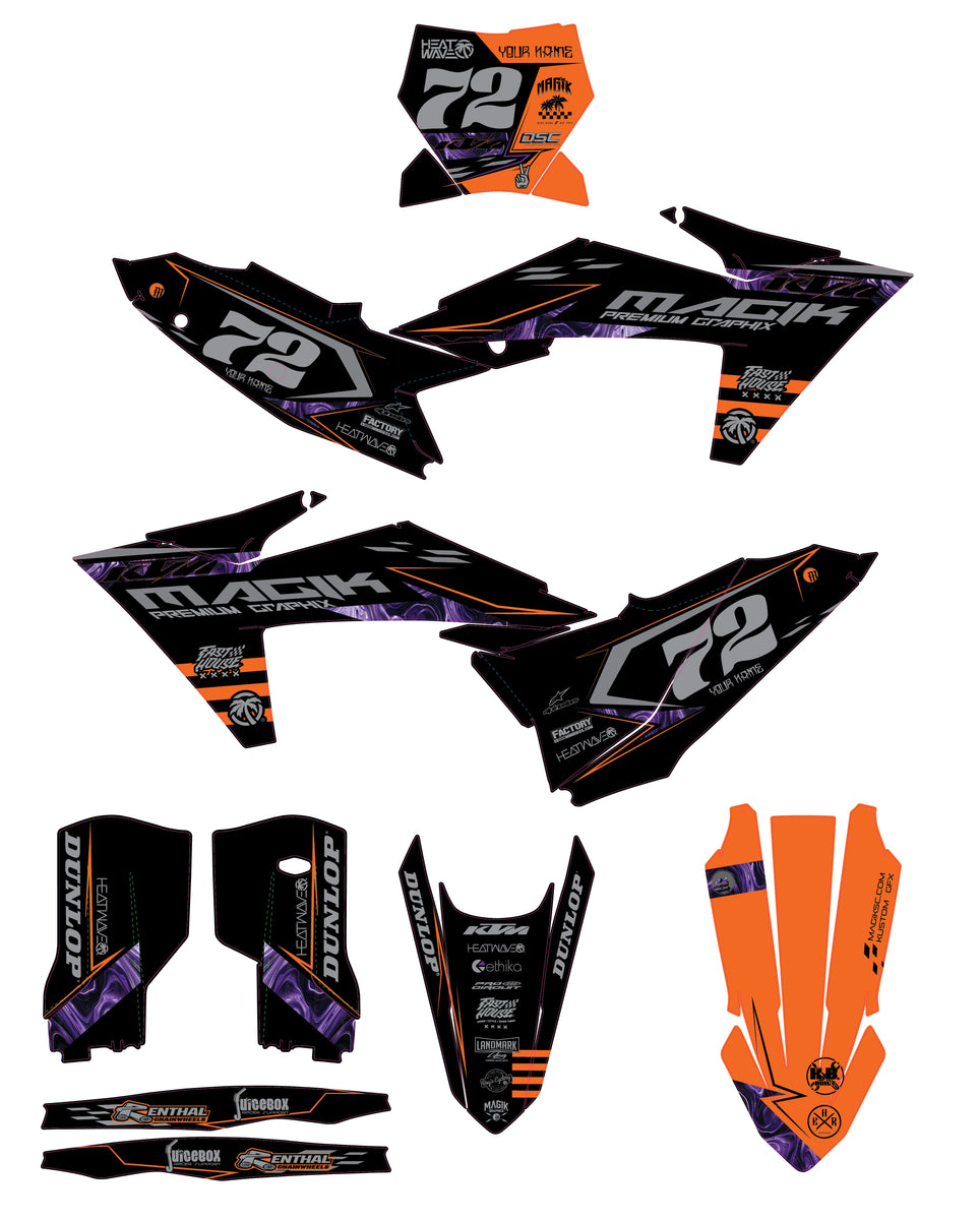 Full bike kit – Magik Graphics