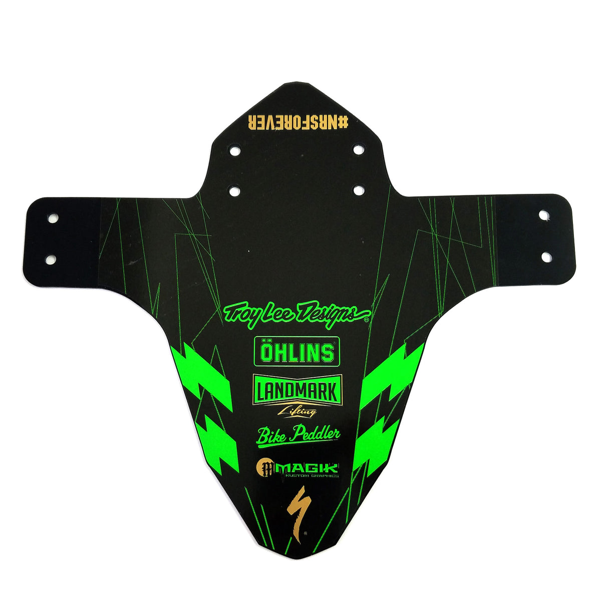 MTB Fender w/ Streamline Wrap – Magik Graphics