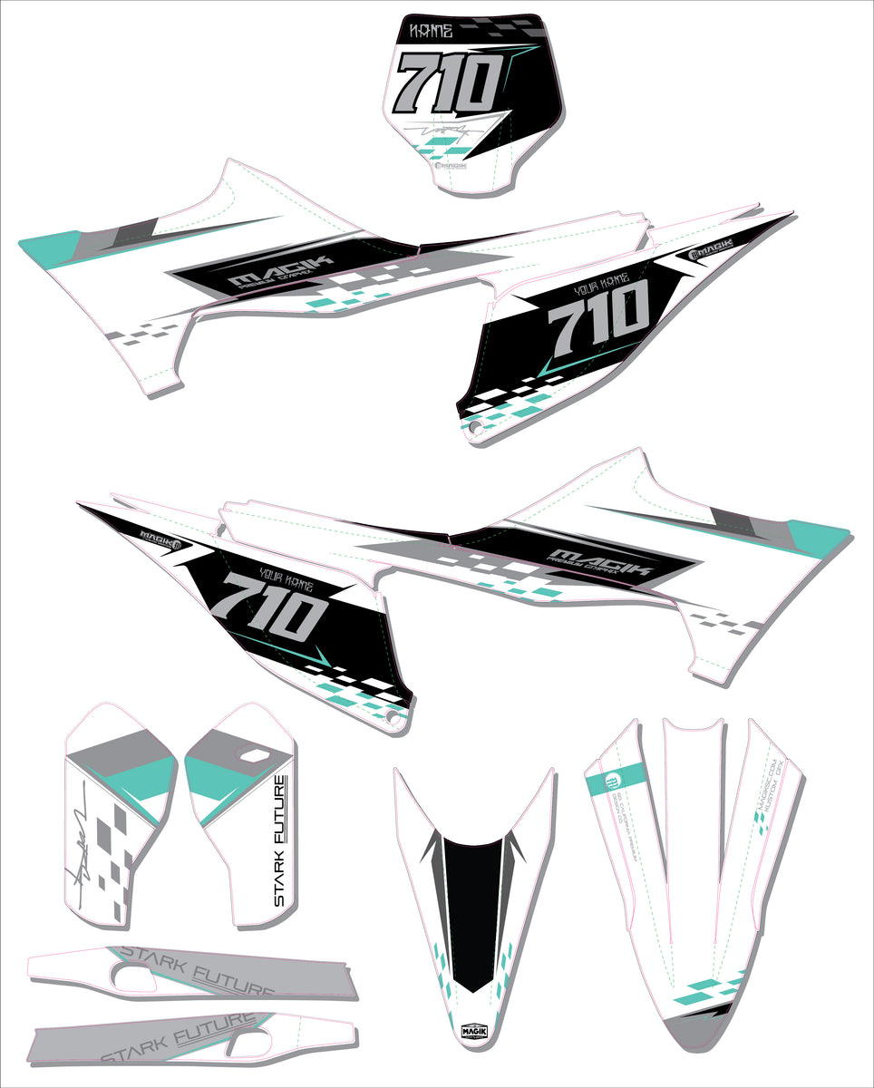 Full bike kit – Magik Graphics