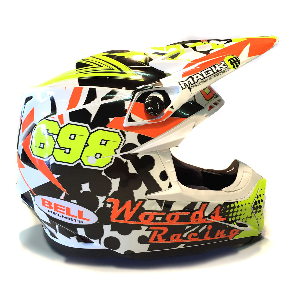 Shatter Helmet Graphic Kit – Magik Graphics