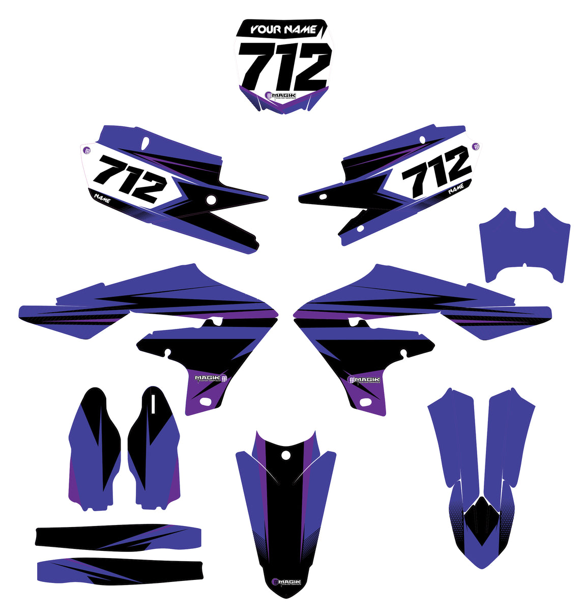 Full bike kit – Magik Graphics