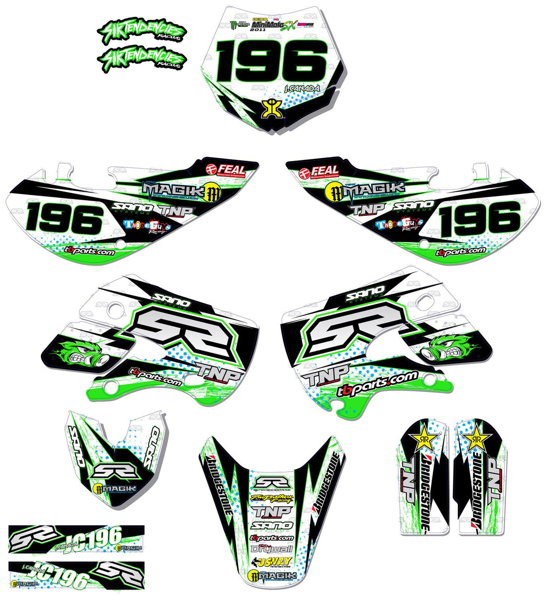 Full bike kit – Magik Graphics